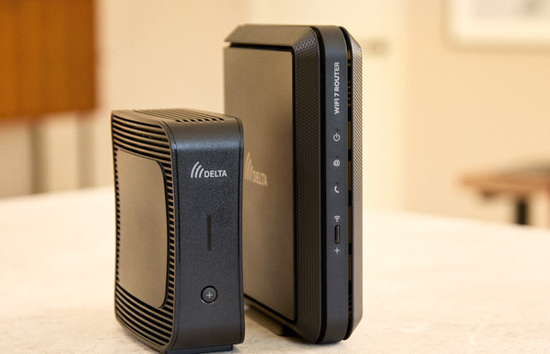 DELTA introduceert als eerste Wifi 7 modem